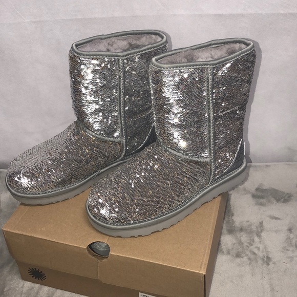UGG | Shoes | Ugg Classic Sequin Short Cosmo | Poshmark